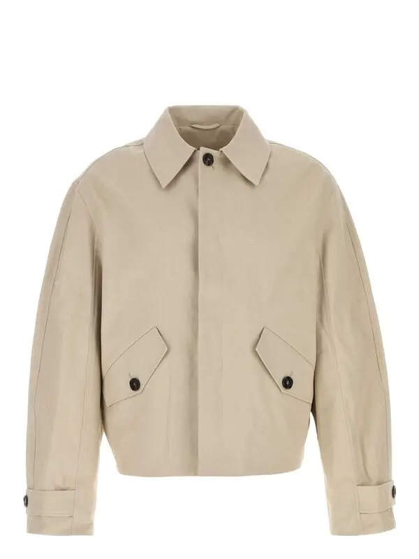 Séfr Sand Twill Cosme Jacket - Brown