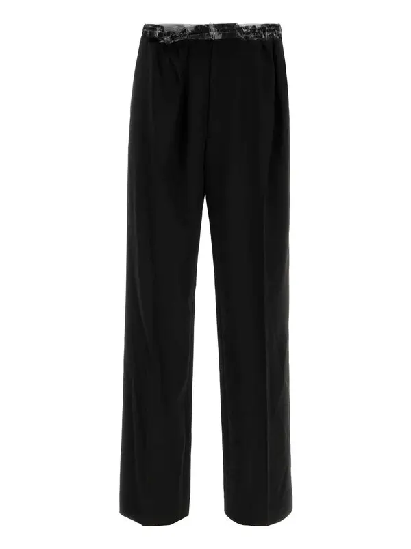 MAISON MARGIELA Wool Pants - Black