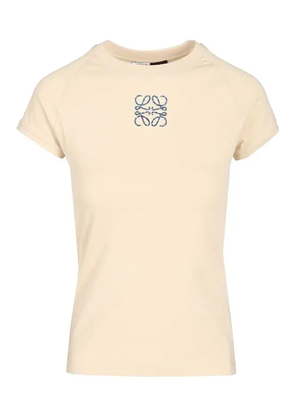 Loewe Slim Fit T-shirt - Cream