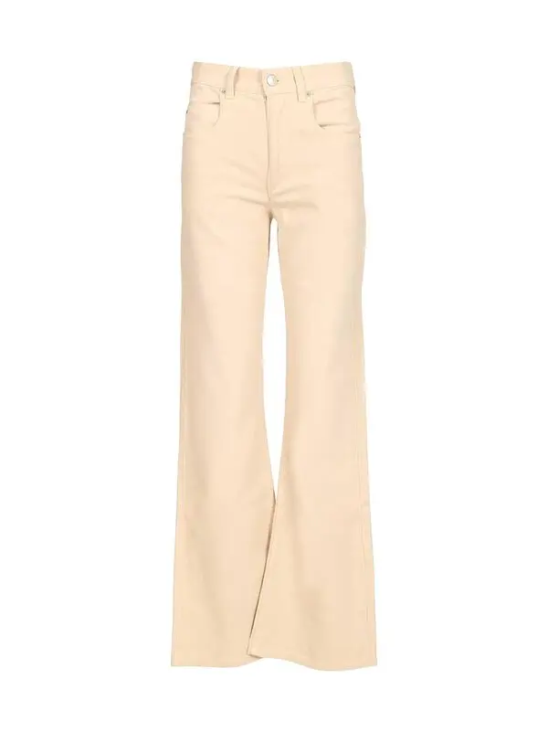 Isabel Marant Étoile Belvira Bootcut Jeans - Cream