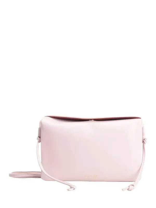 Celine Trio Leather Bag With Triomphe Snap Closure - Multicolor