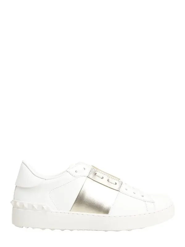 Valentino Garavani Open Calfskin Sneakers - White