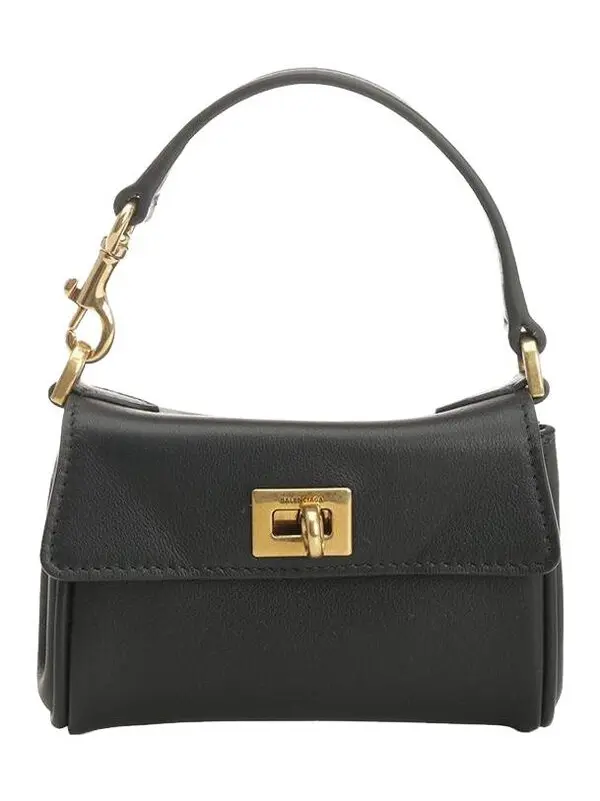 Balenciaga Charm Rodeo" Micro Bag - Black
