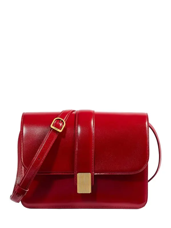 Khaite Blake Crossbody Bag - Ruby