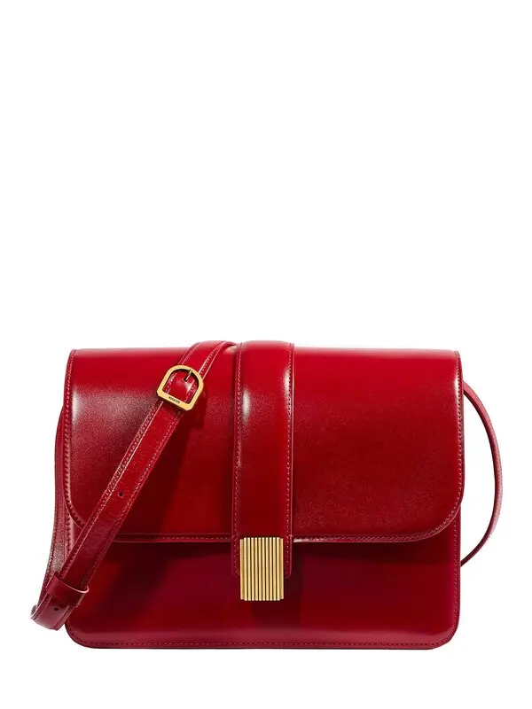 Khaite Blake Crossbody Bag - Ruby