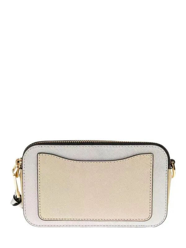 Marc Jacobs Snapshot Leather Shoulder Bag - Silver