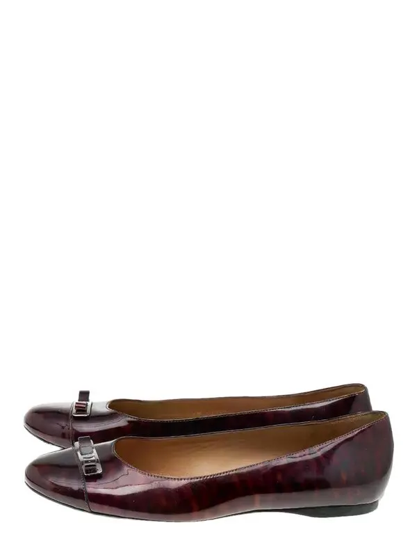 FERRAGAMO Vara Bow Ballet Flats - Red