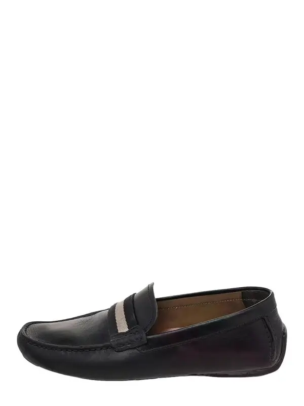 Bally Wabler Leather Loafers - Black
