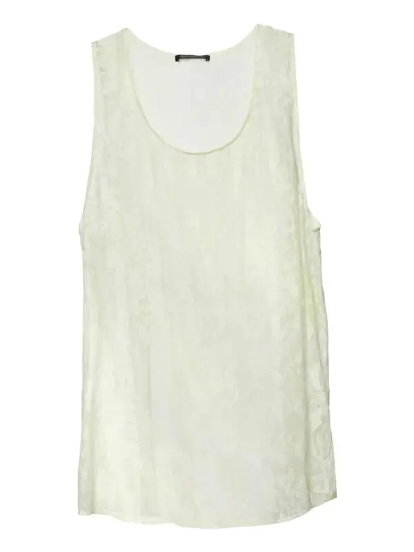 Balmain Harlequin Jacquard Tank Top - Neutrals