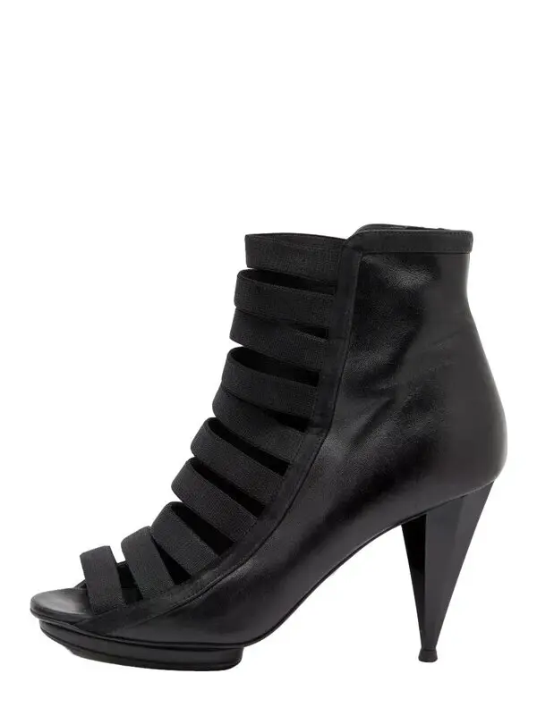 Gucci Isadora Gladiator Ankle Boots - Black
