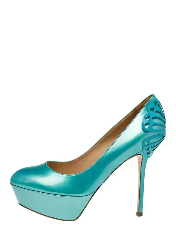 SERGIO ROSSI Platform Pumps - Green
