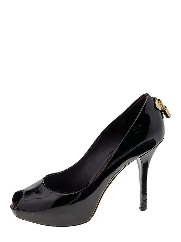 LOUIS VUITTON Peep-toe Pumps - Red