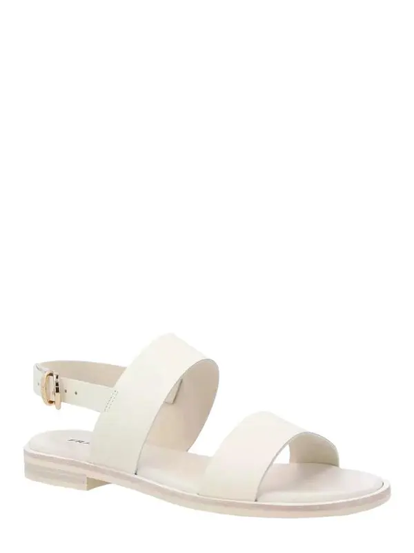 FRAU Double-strap Leather Sandals - Neutrals