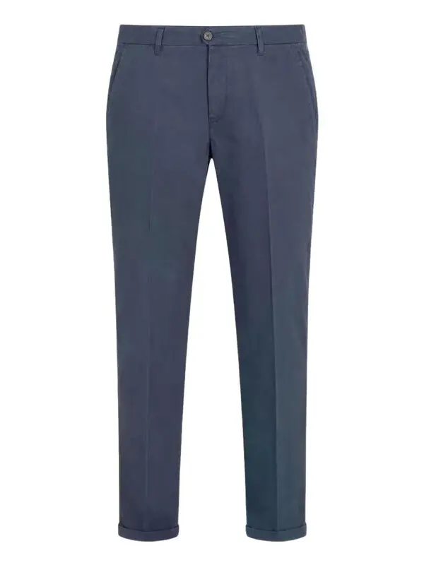 40WEFT Lenny Turn-up Cuff Trousers - Blue