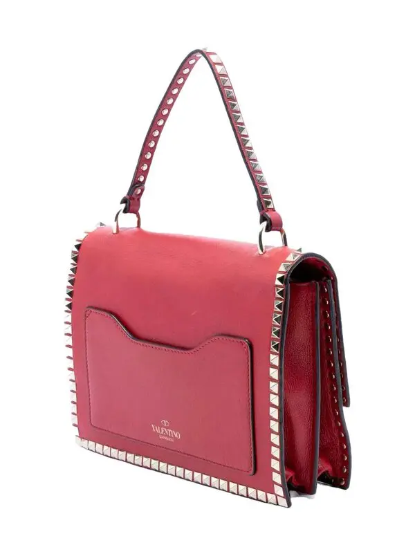 Valentino Garavani Rockstud No Limit Satchel - Red
