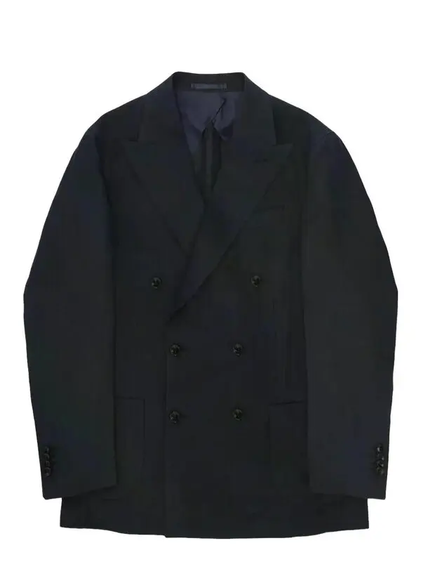 FORTELA Totò Double-breasted Suit - Blue