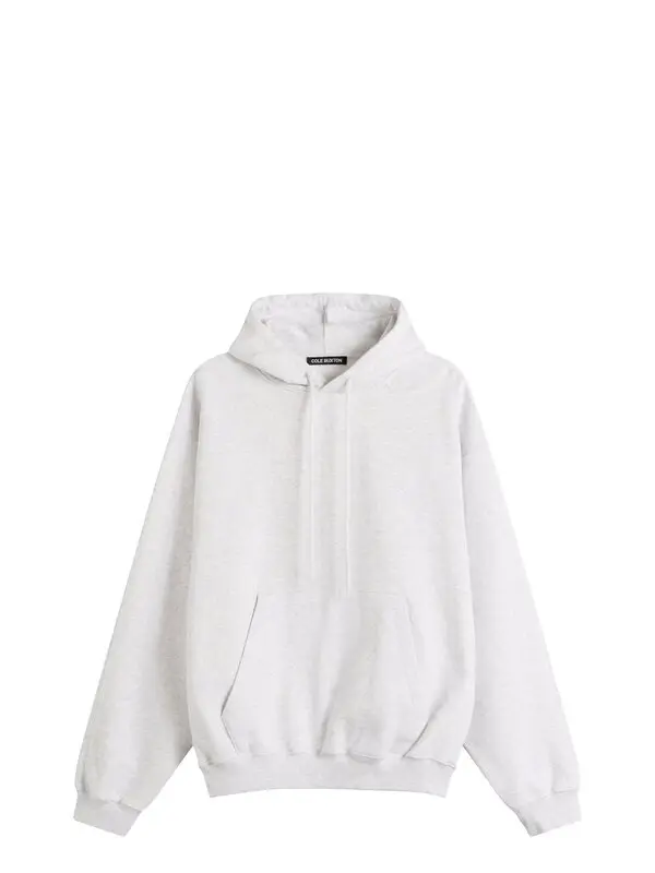 COLE BUXTON Cb 1992 Backstage Hoodie - Light Grey Marl