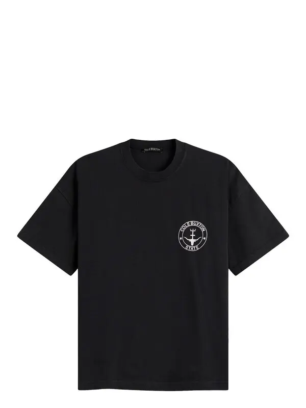 COLE BUXTON State T-shirt - Vintage Black