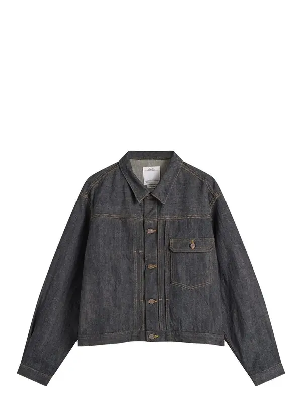 Visvim 02xx Denim Jacket Mud Wash - Indigo
