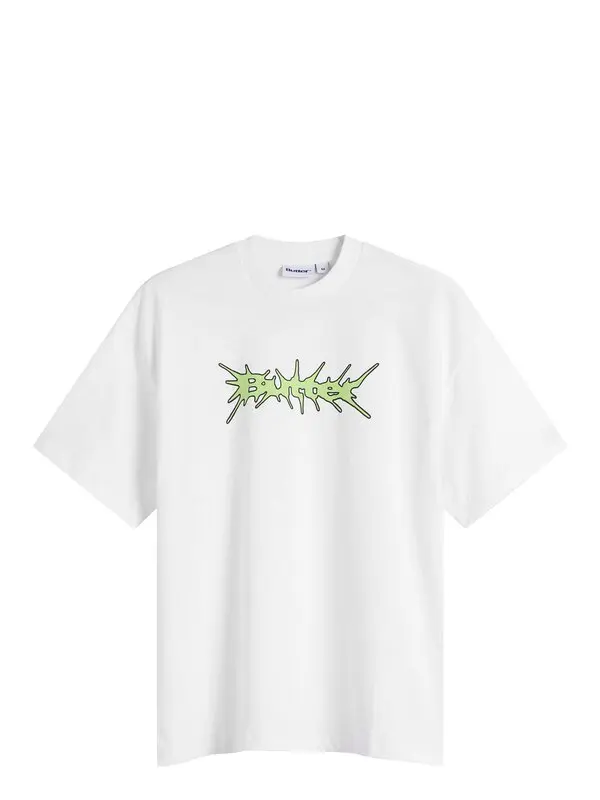 BUTTER GOODS Nail Logo T-shirt - White