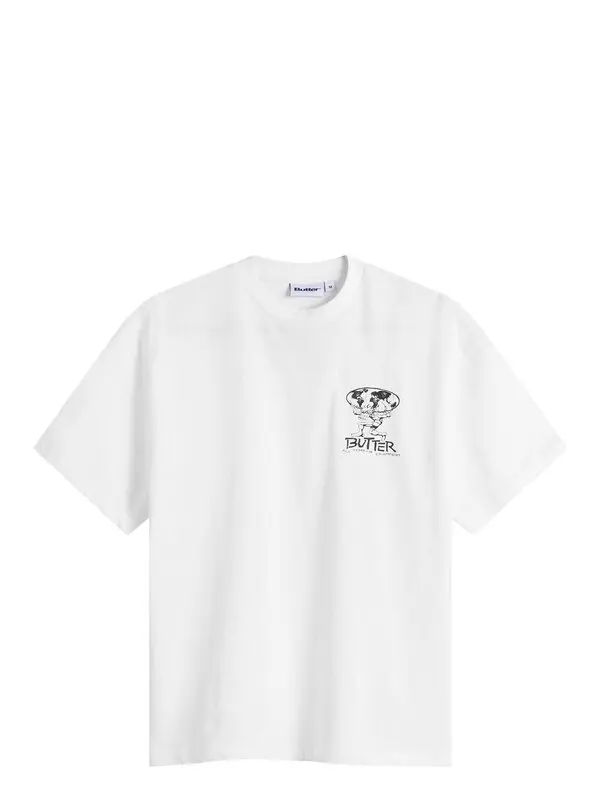 BUTTER GOODS Terrain T-shirt - White