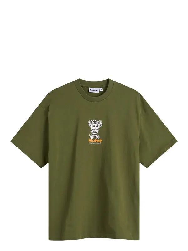 BUTTER GOODS Vexed T-shirt - Army