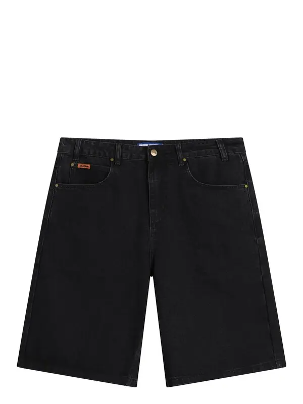 BUTTER GOODS Baggy Denim Shorts - Flat Black