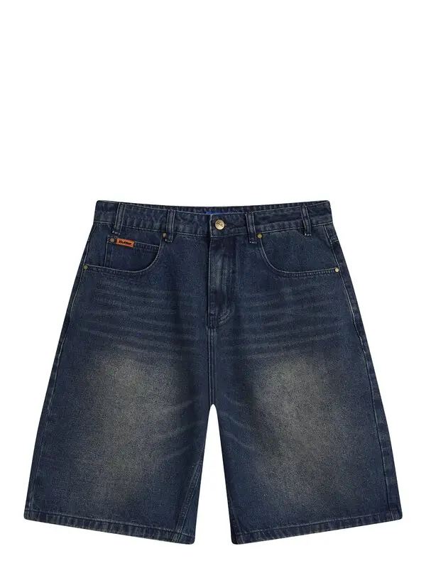 BUTTER GOODS Baggy Denim Shorts - Vintage Indigo Wash