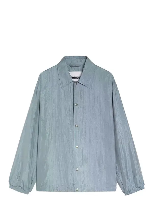 JIL SANDER Press-stud Fastening Jacket - Grey