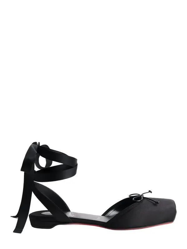 CHRISTIAN LOUBOUTIN Cassia Ballet Flats - Black