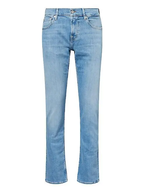 7 For All Mankind Standard Straight-leg Denim Jeans - Bind