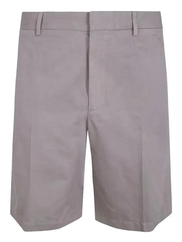 Zegna Pressed Crease Shorts - White