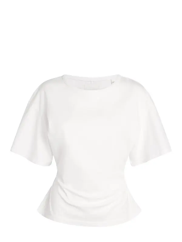 Citizens Of Humanity Cotton Ruched T-shirt - White