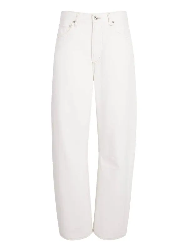 Citizens Of Humanity Miro Barrel-leg Relaxed Jeans - White