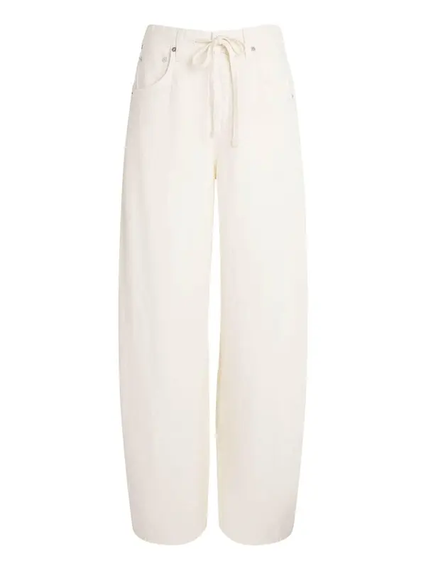 Citizens Of Humanity Brynn Drawstring Trousers - Ivory