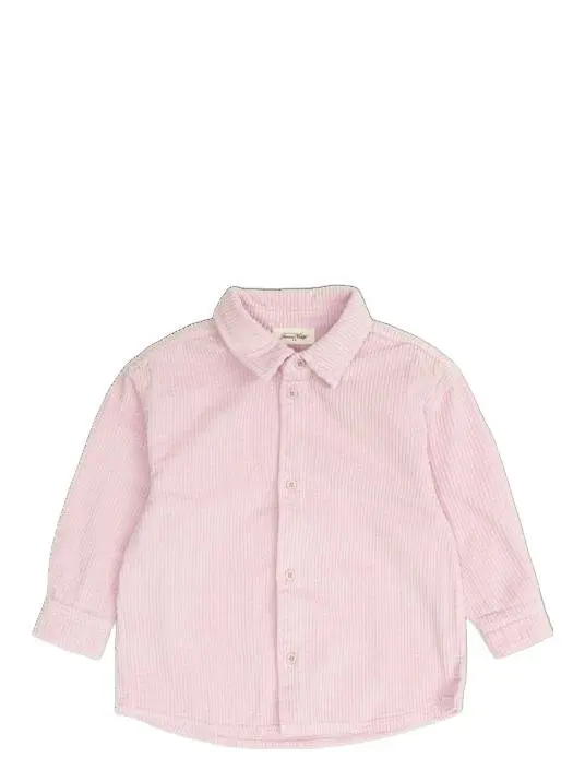 American Vintage Buttoned Corduroy Shirt - Pink
