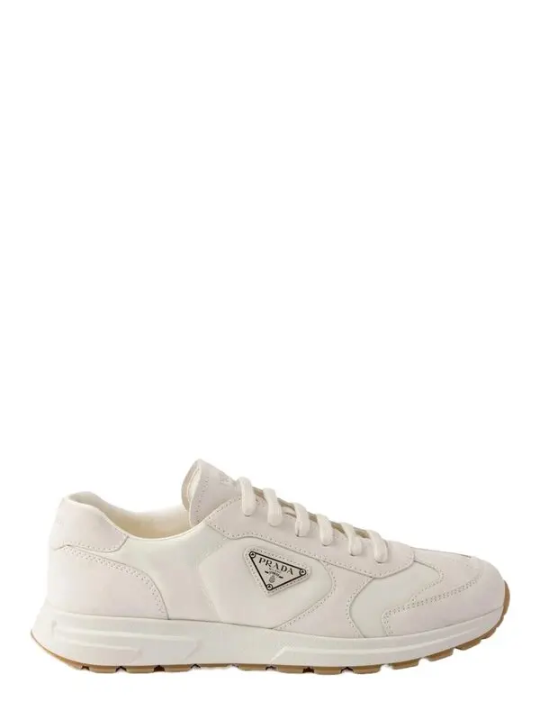 Prada Lace-up Sneakers - Ivory