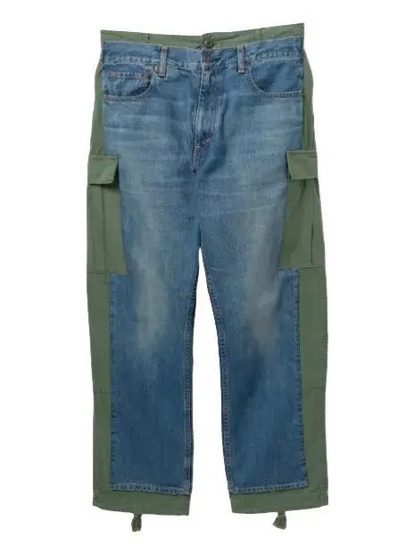 Junya Watanabe X Levi's Cargo Trousers - Indigo