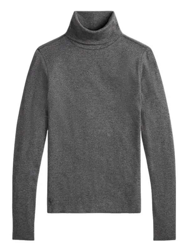 Polo Ralph Lauren Ribbed Turtleneck Sweater - Grey