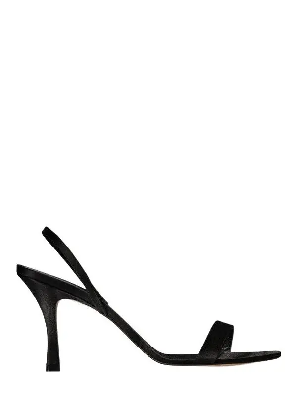 THE ROW Ella Slingback Heel - Black