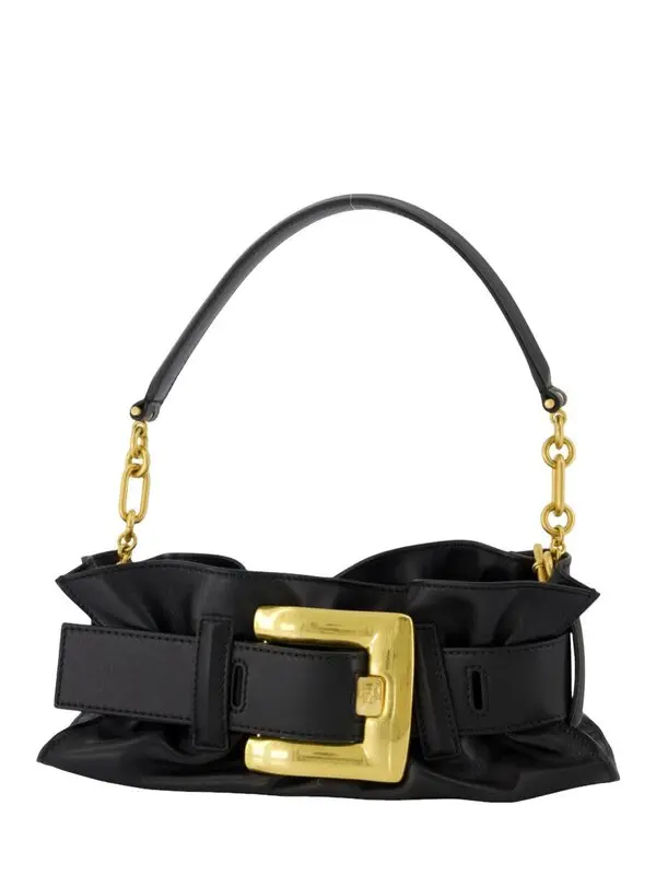 Balmain Anthem Mini Handbag - Black