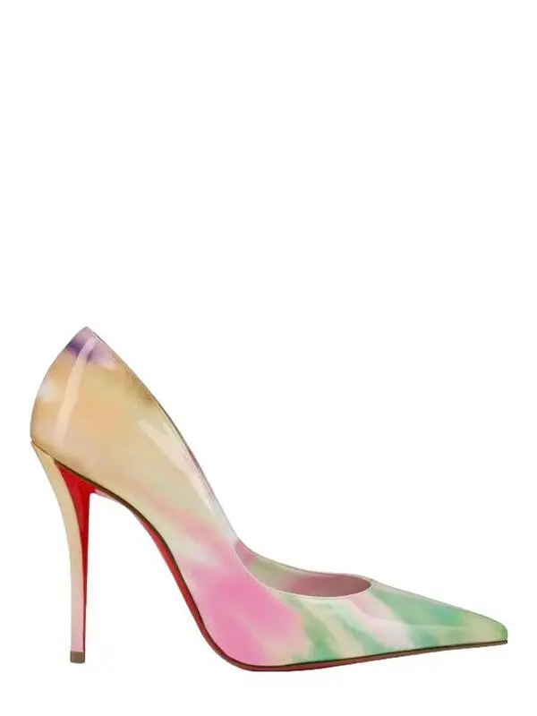 CHRISTIAN LOUBOUTIN Miss Z Pointed Toe Pumps - Nude
