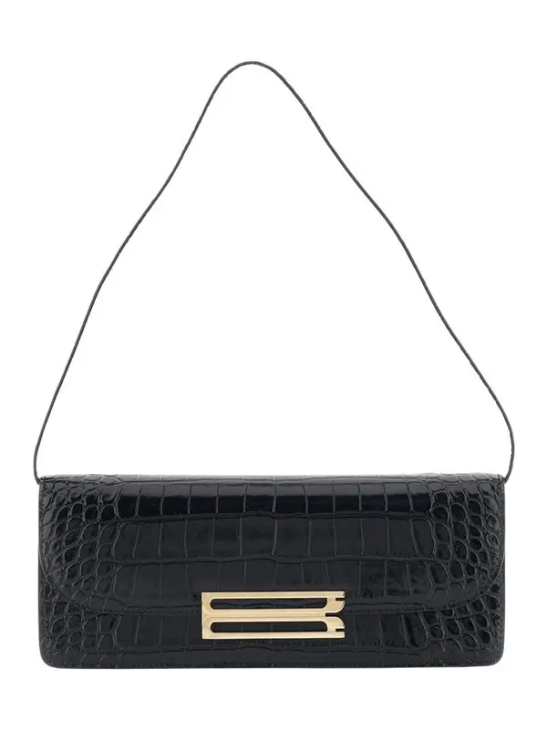Victoria Beckham Flap Shoulder Bag - White