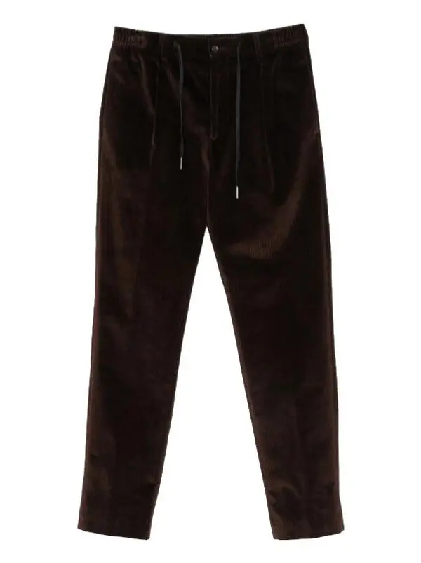 Tagliatore Corduroy Trousers - Dark Brown