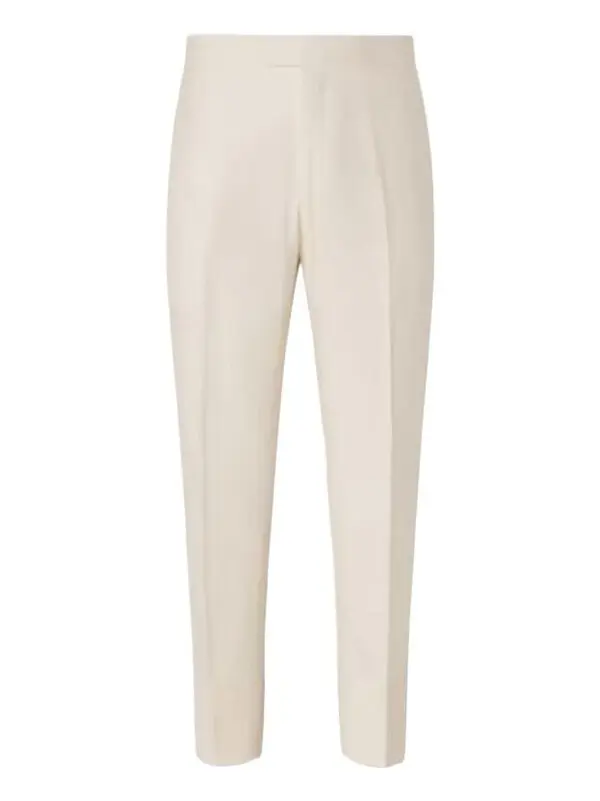 Zegna Oasi Lino Pants - White