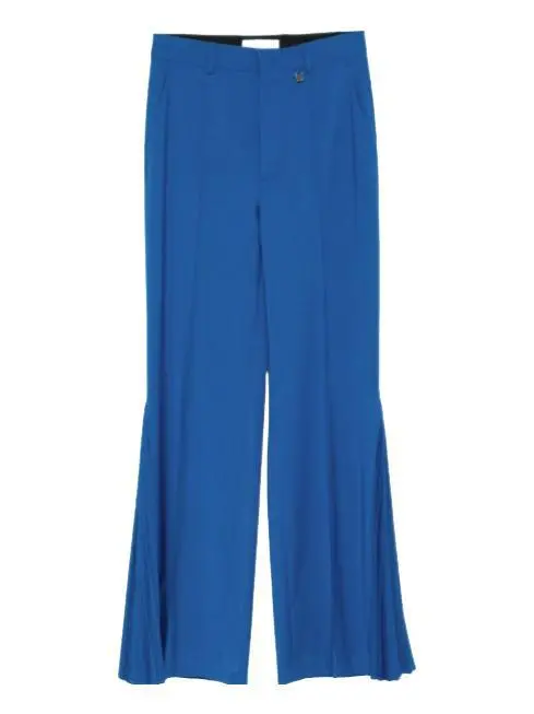 Giuseppe Di Morabito Logo Detail Flared Trousers - Blue