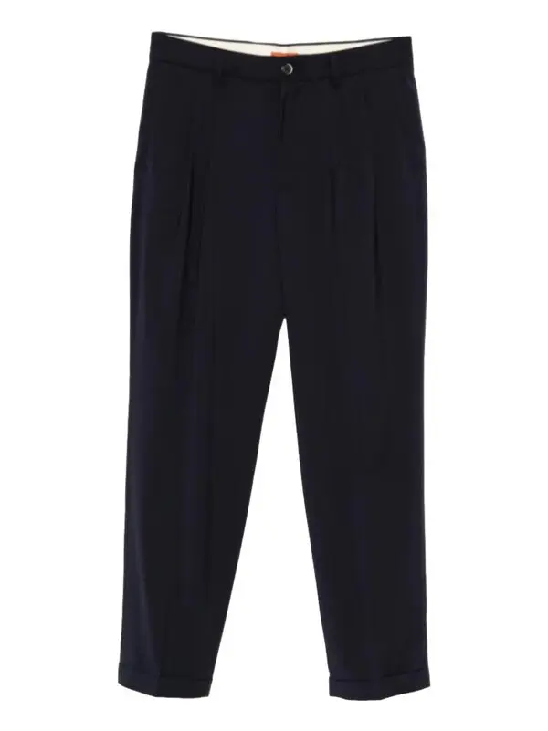 Barena Venezia Drapier Pleated Trousers - Black