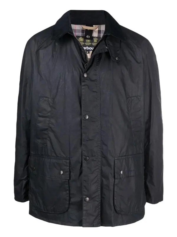 Barbour Ashby Buttoned Long Sleeved Coat - Black