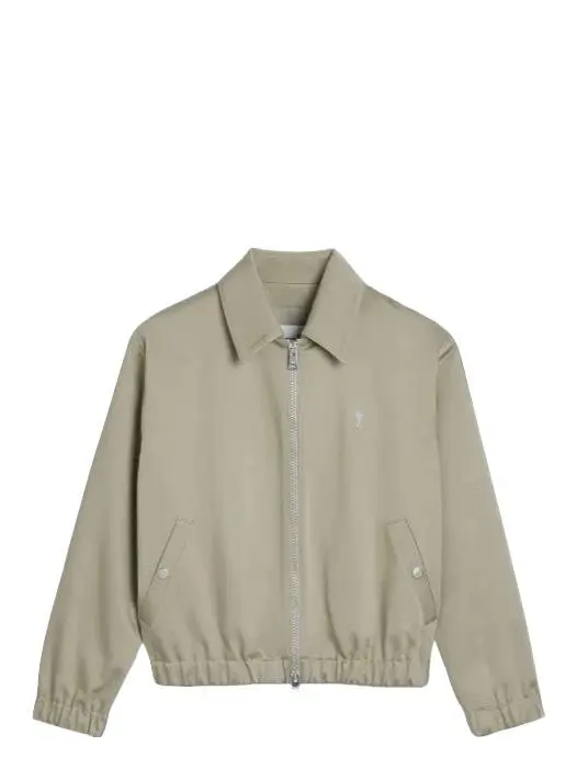 Ami De Coeur Zipped Jacket - Nude