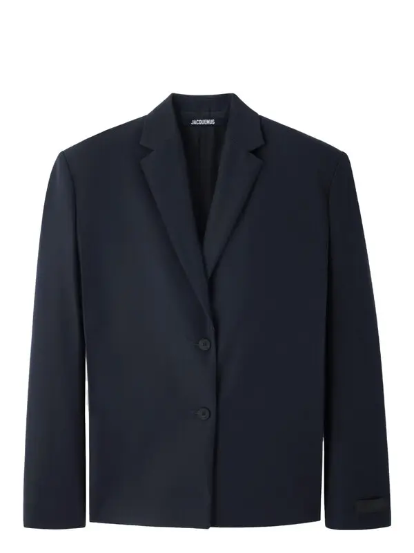 Jacquemus The Carre Jacket - Deep Navy Blue